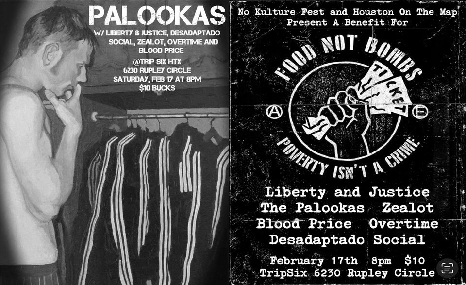 A Benefit for Food Not Bombs (Presented by No Kulture Fest and Houston ...