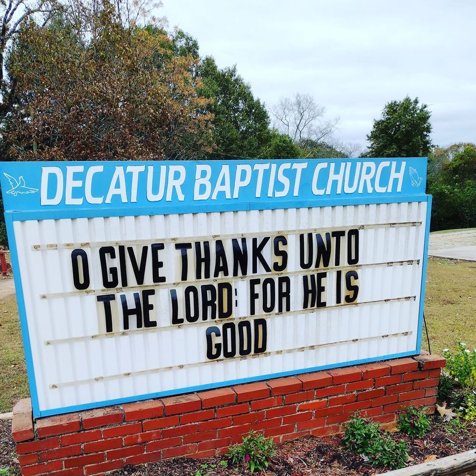 African Acknowledgement Sunday , Decatur Baptist Church, 19 February ...