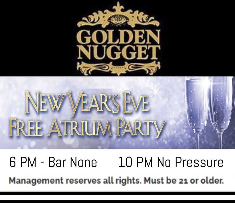 NYE in the Atrium @ The Golden Nugget, Golden Nugget Atlantic City, 31 ...