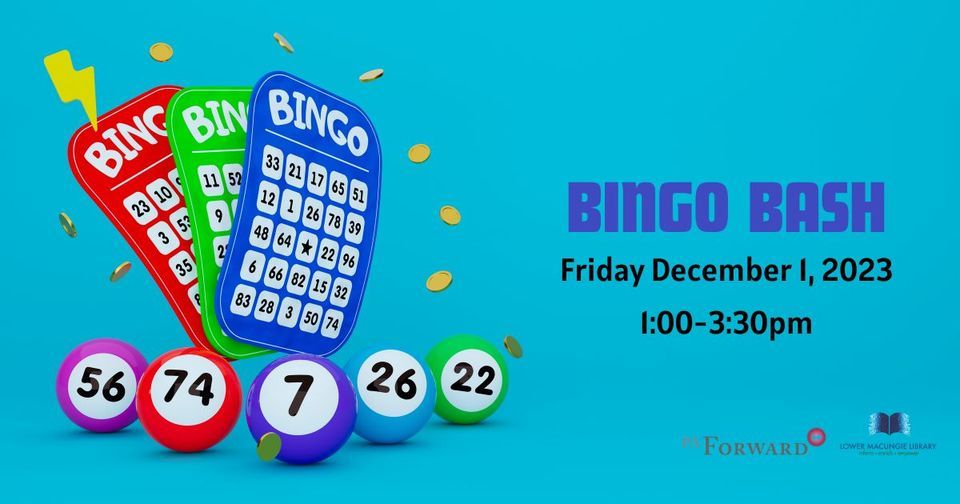 Bingo Bash (Adult Event), Lower Macungie Library, 1 December 2023 ...