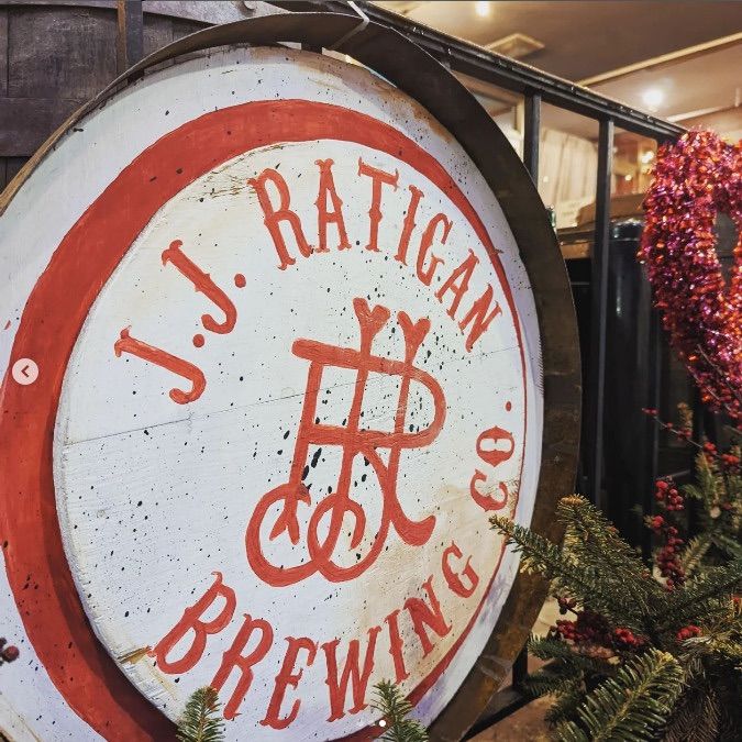 Killen and Clark at JJ Ratigan Brewing Co... St. Patrick’s Day ...
