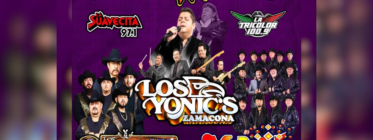 LOS YONICS, LOS ORIGINALES DE SAN JUAN DE CHUY CHAVEZ, BANDA MOVIL ...