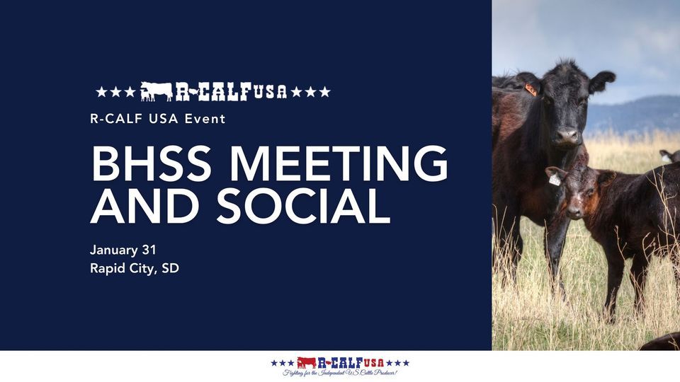BHSS Meeting and Social, The Monument, Rapid City, 31 January 2024 ...
