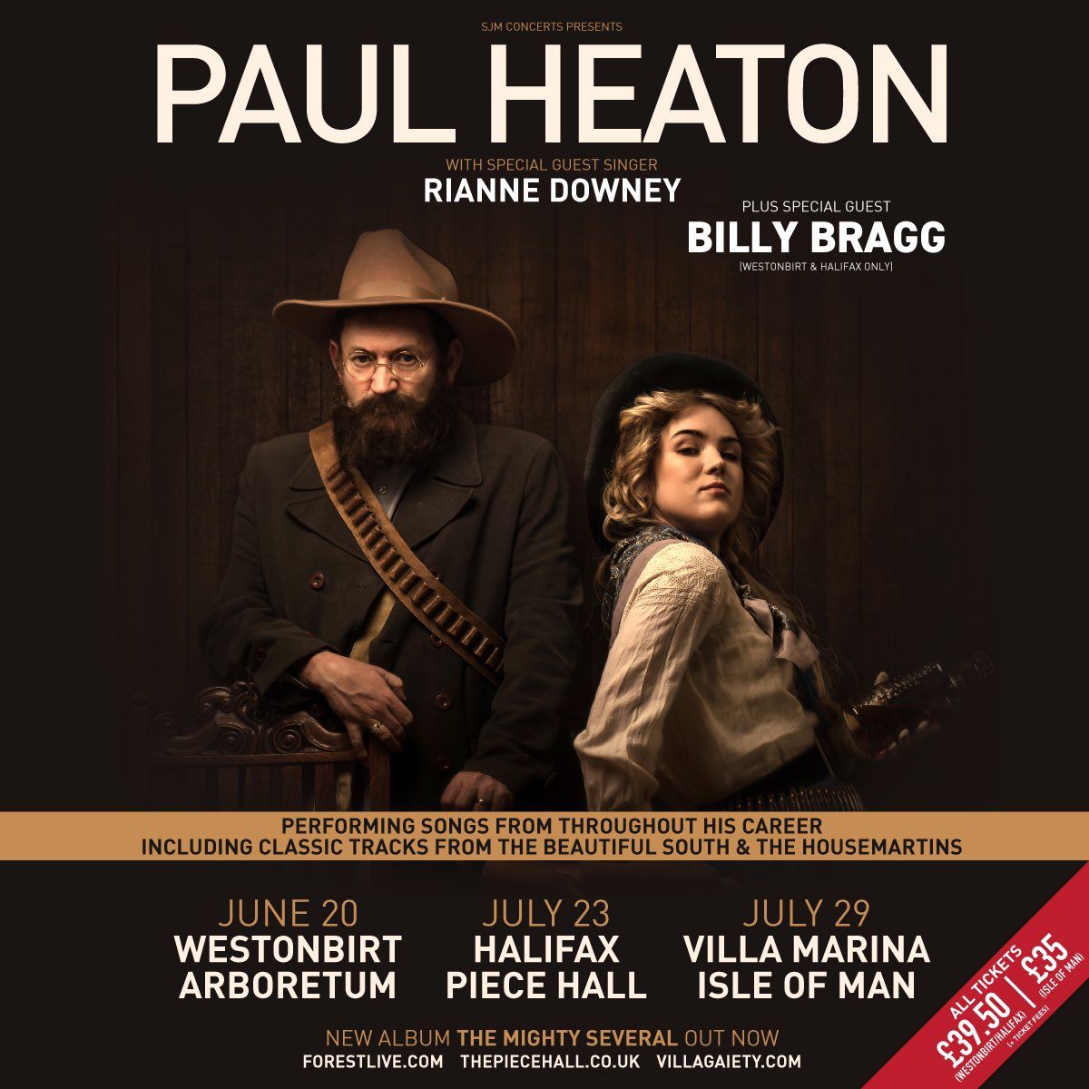 Paul Heaton Halifax Tickets, Piece Hall Halifax | AllEvents
