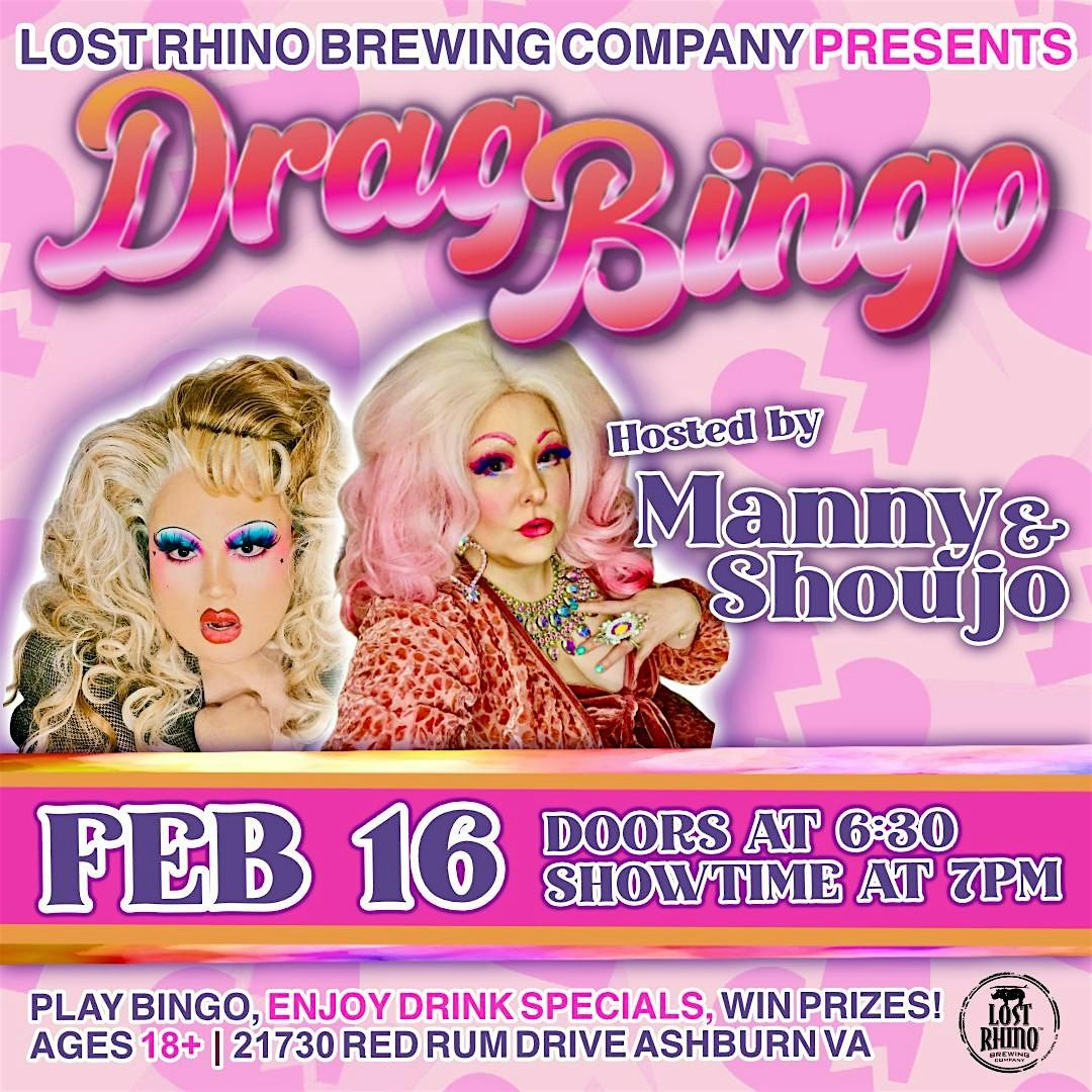 Drag Bingo at Lost Rhino!, Lost Rhino Brewing Company, Ashburn, 16 ...
