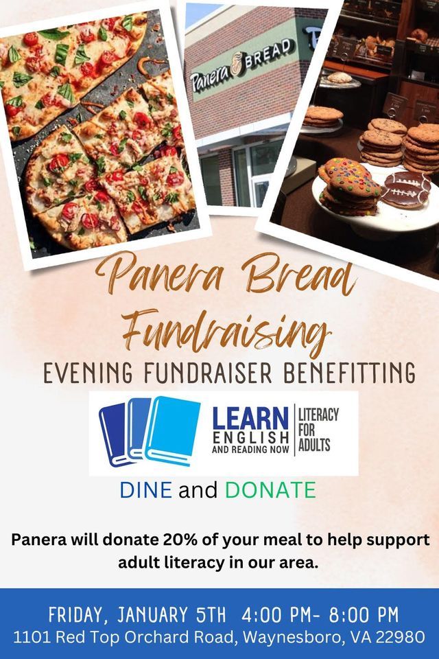 Learn English Panera Bread Dine And Donate Fundraiser Panera Bread