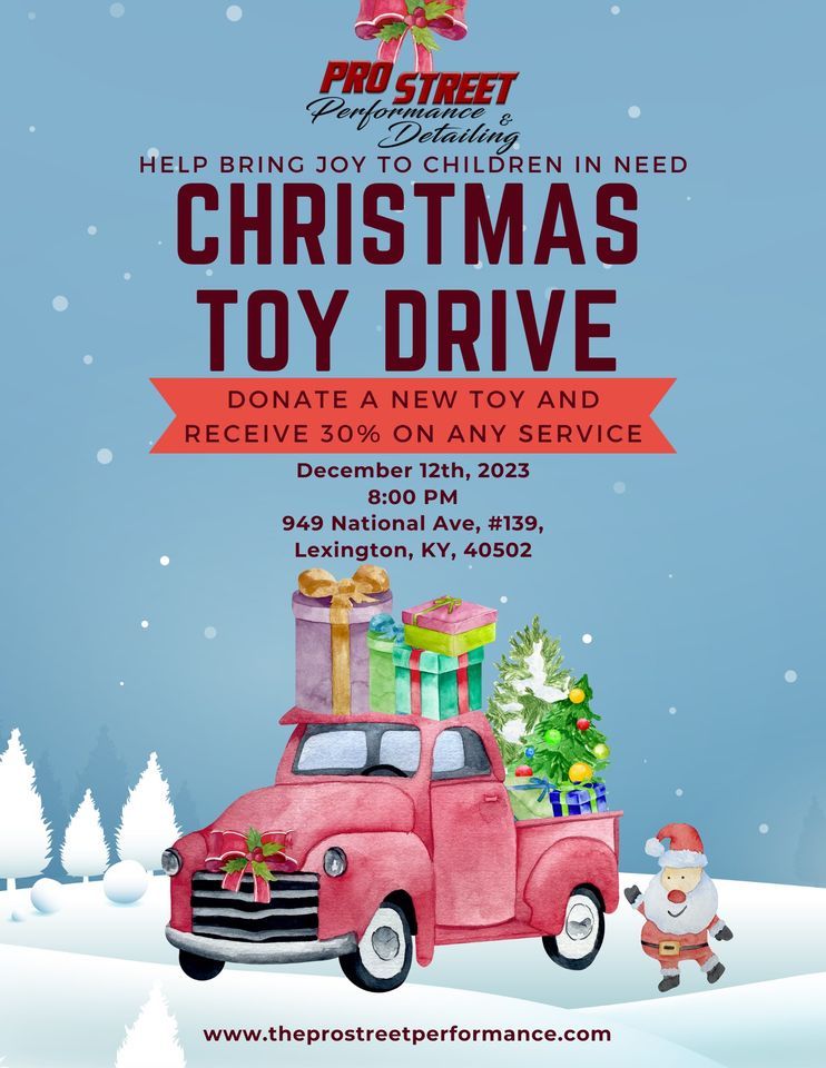 Pro Street Performance & Detailing: Toy Drive & Meet, Pro Street ...