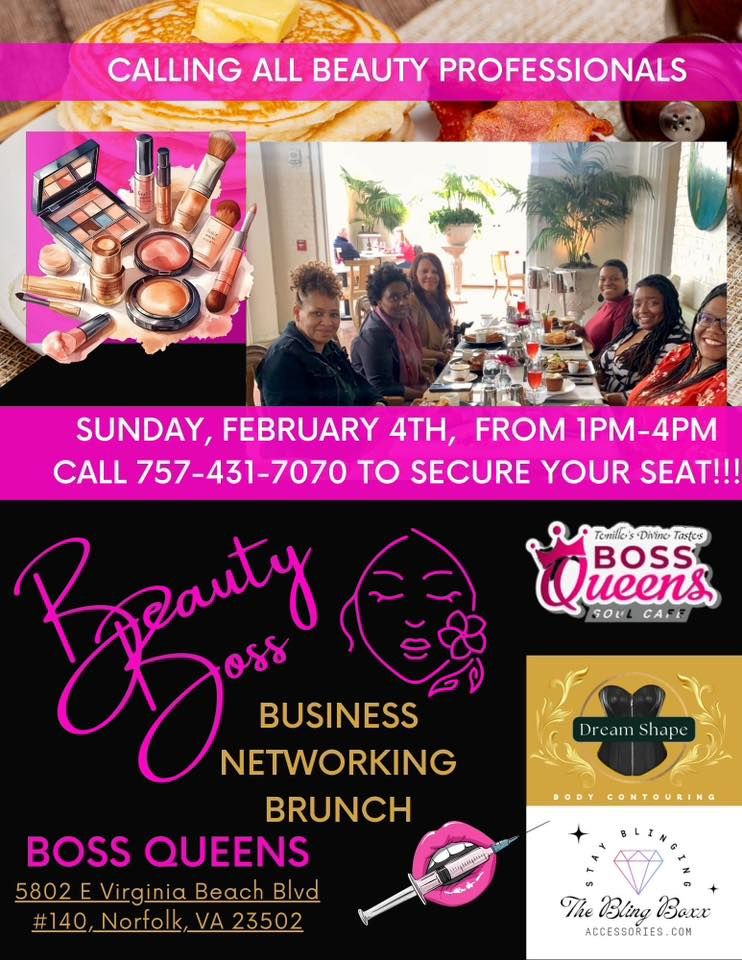Beauty Boss Business Networking Brunch, 5802 East Virginia Beach ...