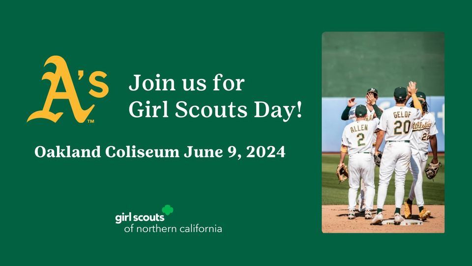 Oakland As Girl Scouts Day, Oakland Coliseum, 9 June 2024 | AllEvents.in