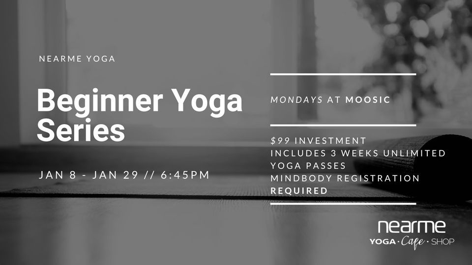 4 Week Yoga Beginner Series, Nearme yoga, Moosic, 8 January 2024 ...
