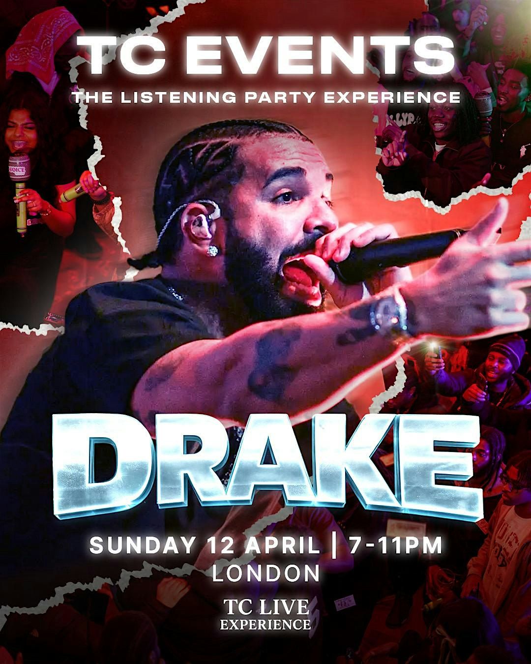 Drake listening party experience in London – April 12, 2026 | AllEvents