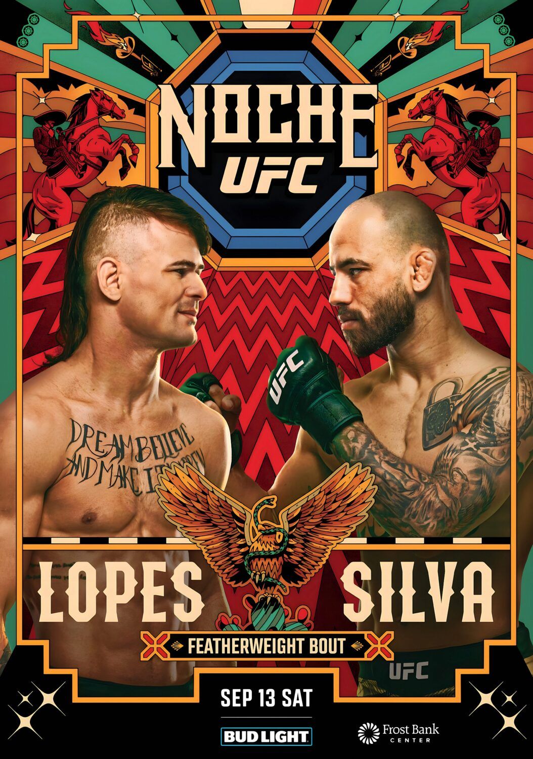 UFC Fight Night - Diego Lopes vs Jean Silva Tickets, Frost Bank Center ...