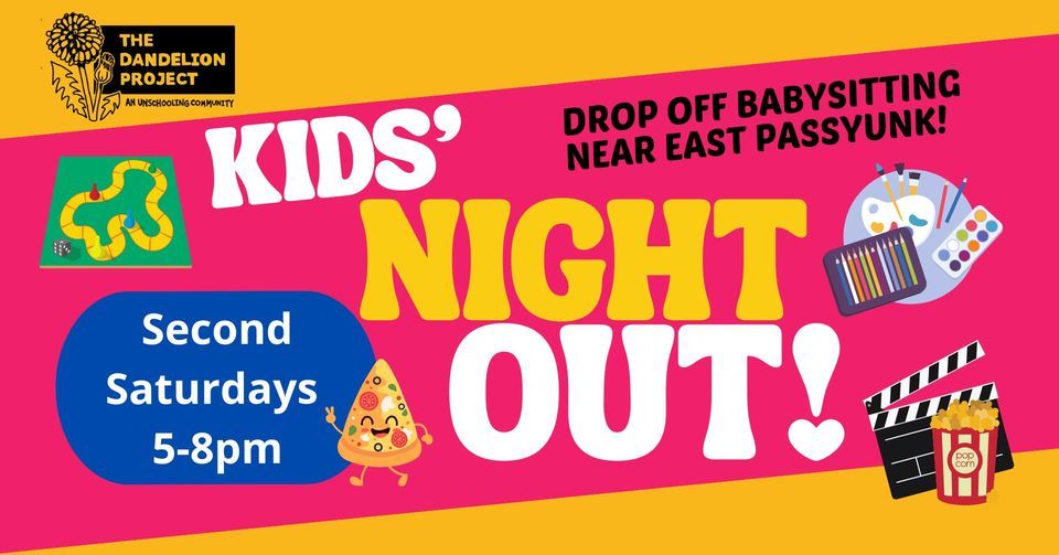 Kids Night Out! (Second Saturday Babysitting Nights), 1415 S 9th St ...