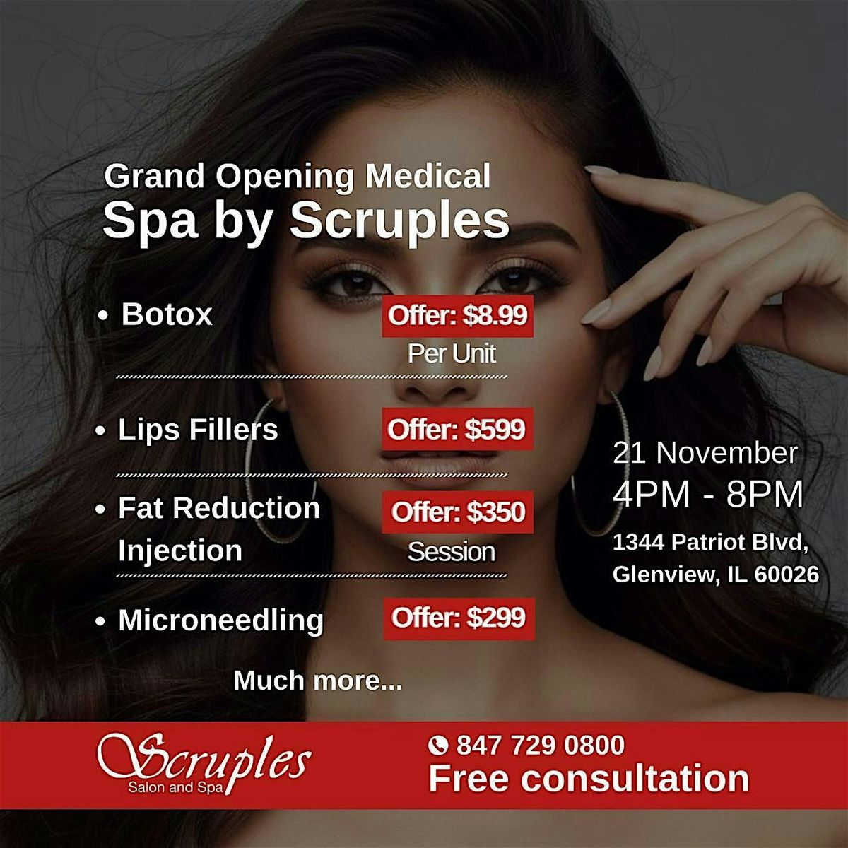 Grand Opening Medical Spa @ Scruples Salon & Spa, Scruples Salon & Spa ...