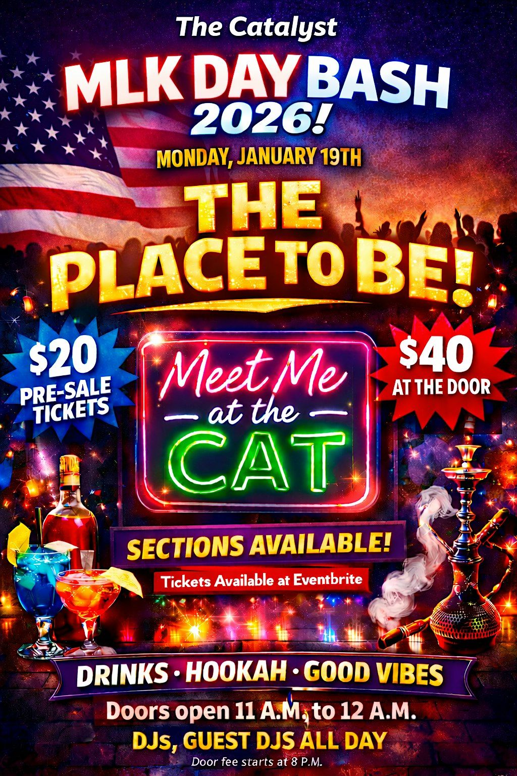 MLK day at The Cat, The Catalyst on the Deuces, St. Petersburg, 19 ...