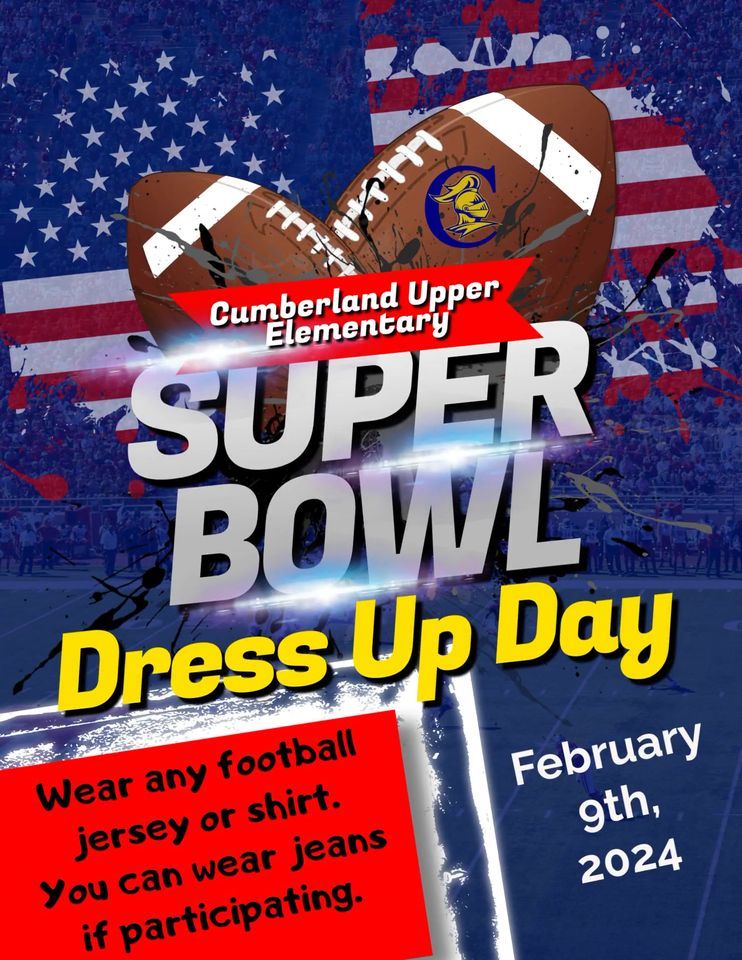 Upper Elementary Super Bowl Dress Up Day, Cumberland Academy Elementary ...