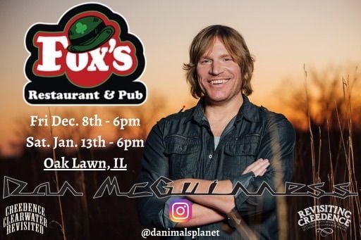 Dan McGuinness Live!, Fox's Restaurant & Pub, Oak Lawn, January 13 2024 ...