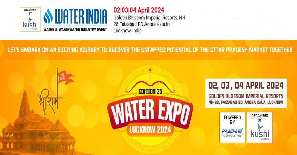WATER EXPO LUCKNOW 2024, Golden Blossom Imperial Resorts, NH-28 ...