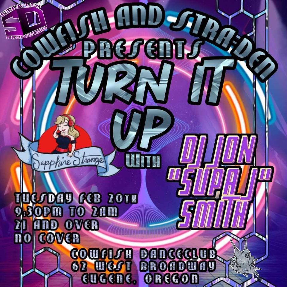 Turn it Up special guest Jon Supa J Smith, Cowfish Cafe and Lounge ...