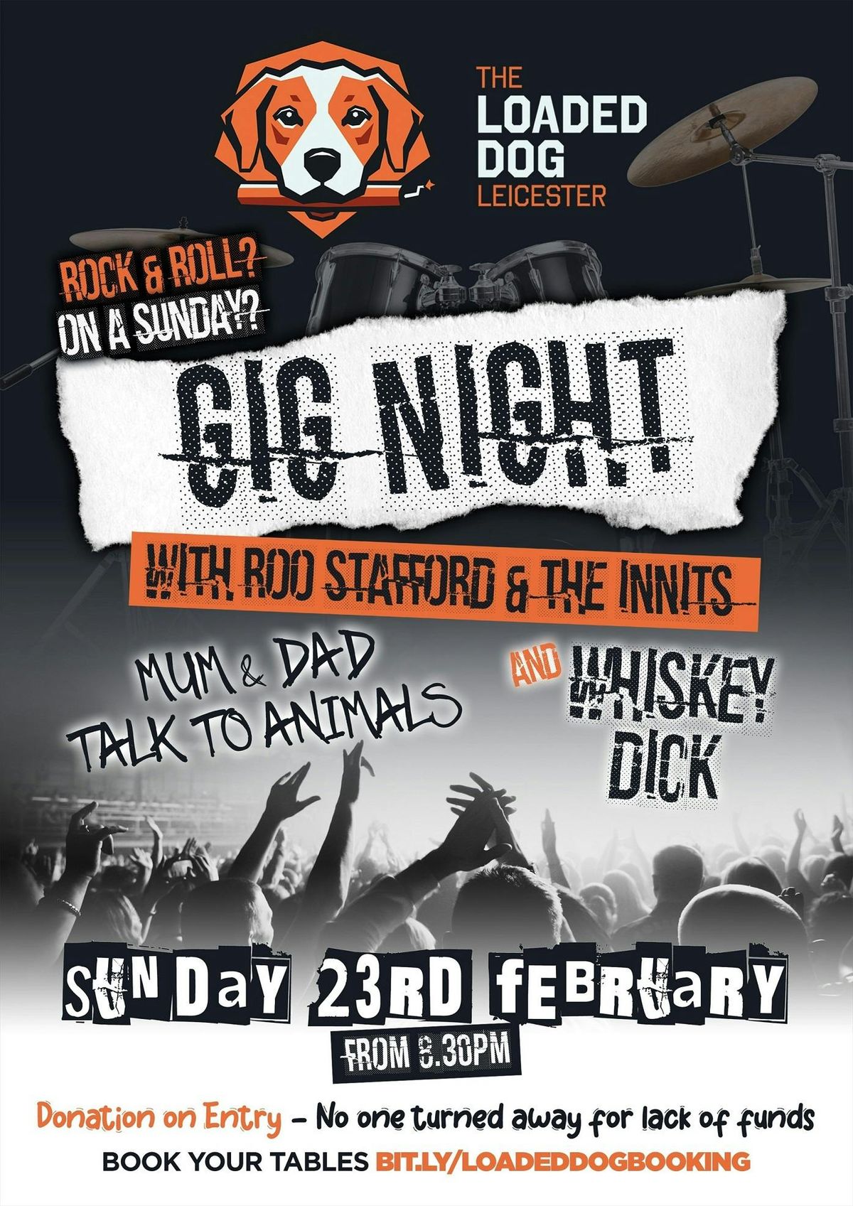 Loaded Dog Live - Roo Stafford & the Innits / Mum + Dad talk to animals ...