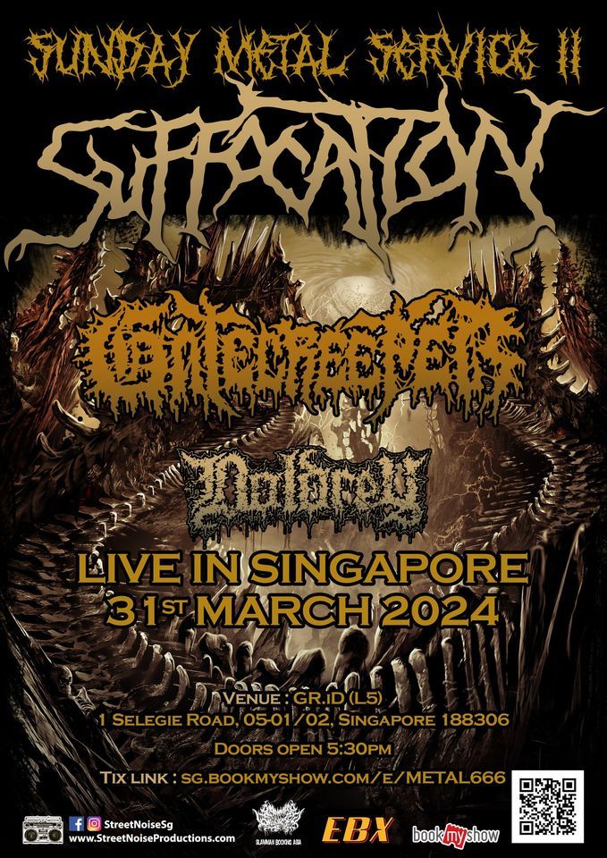 Sunday Metal Service II *SUFFOCATION (USA) x GATECREEPER (USA) x ...