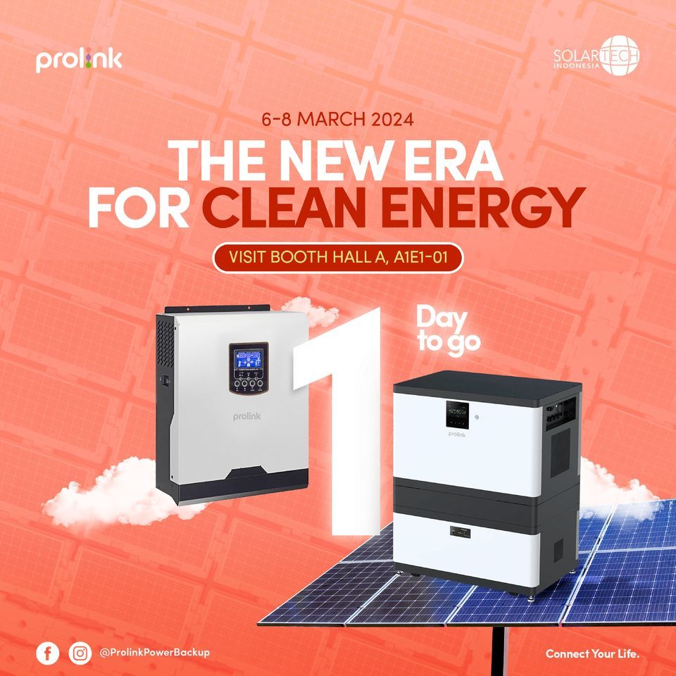 Prolink x Solartech 2024, Jakarta International Expo (JIExpo), 6 March ...
