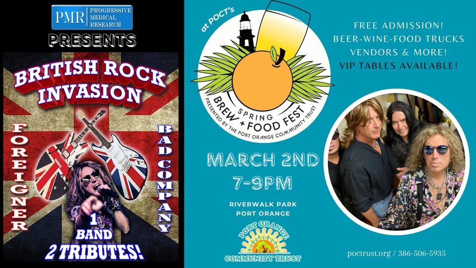 POCTs Spring Brew & Food Fest Bad Company & Foreigner Tribute Presented ...