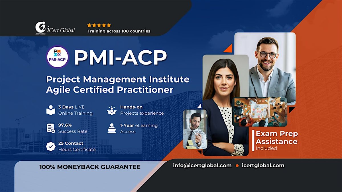 Agile Certification PMI-ACP® Cours ClassroomTraining in Lake Almanor CA ...