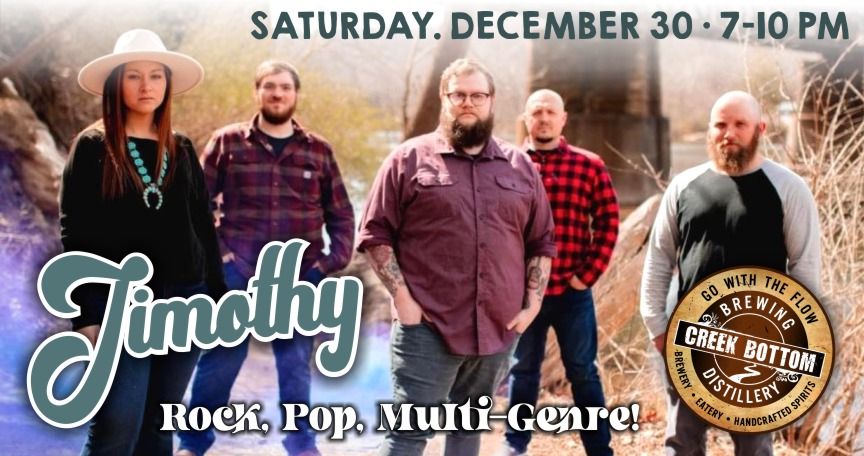 Jimothy at The Bottom!, Creek Bottom Brewing Company Tasting Room & Pub ...