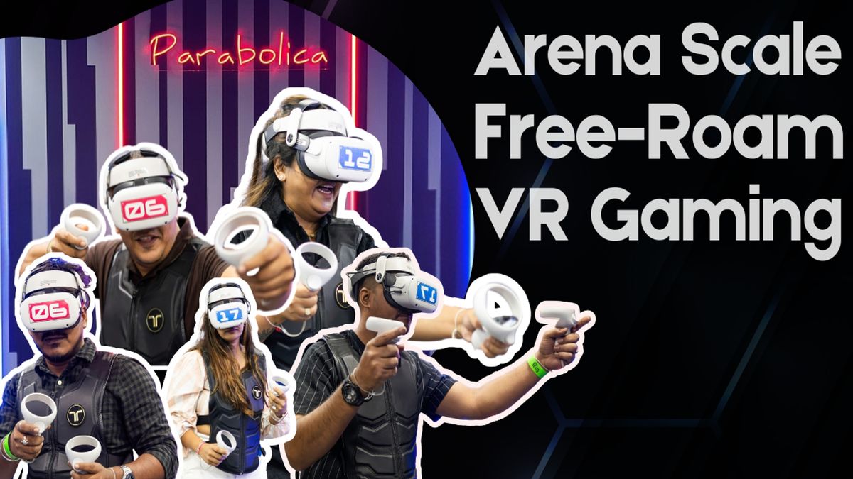 Arena Scale Free-Roam VR Gaming, Parabolica VR & F1 Social Gaming ...