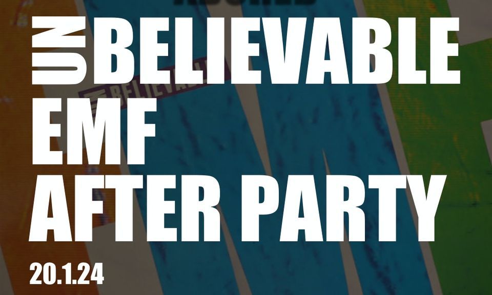 Adored: Unbelievable - The EMF After Party, Highbury Cres, Highbury ...