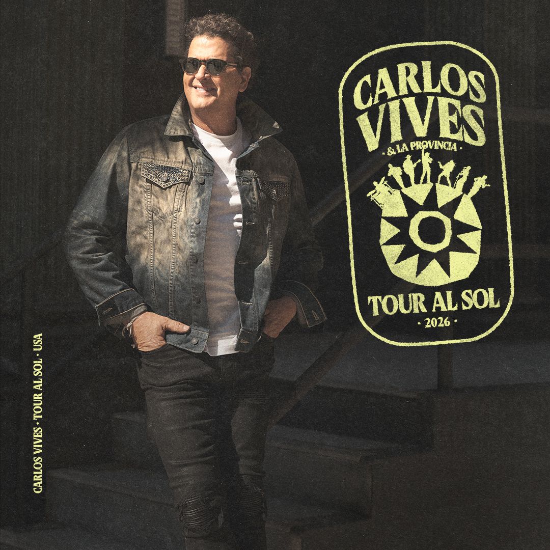 Carlos Vives - Al Sol at Kia Center, Kia Center, Orlando, 24 May 2026 ...