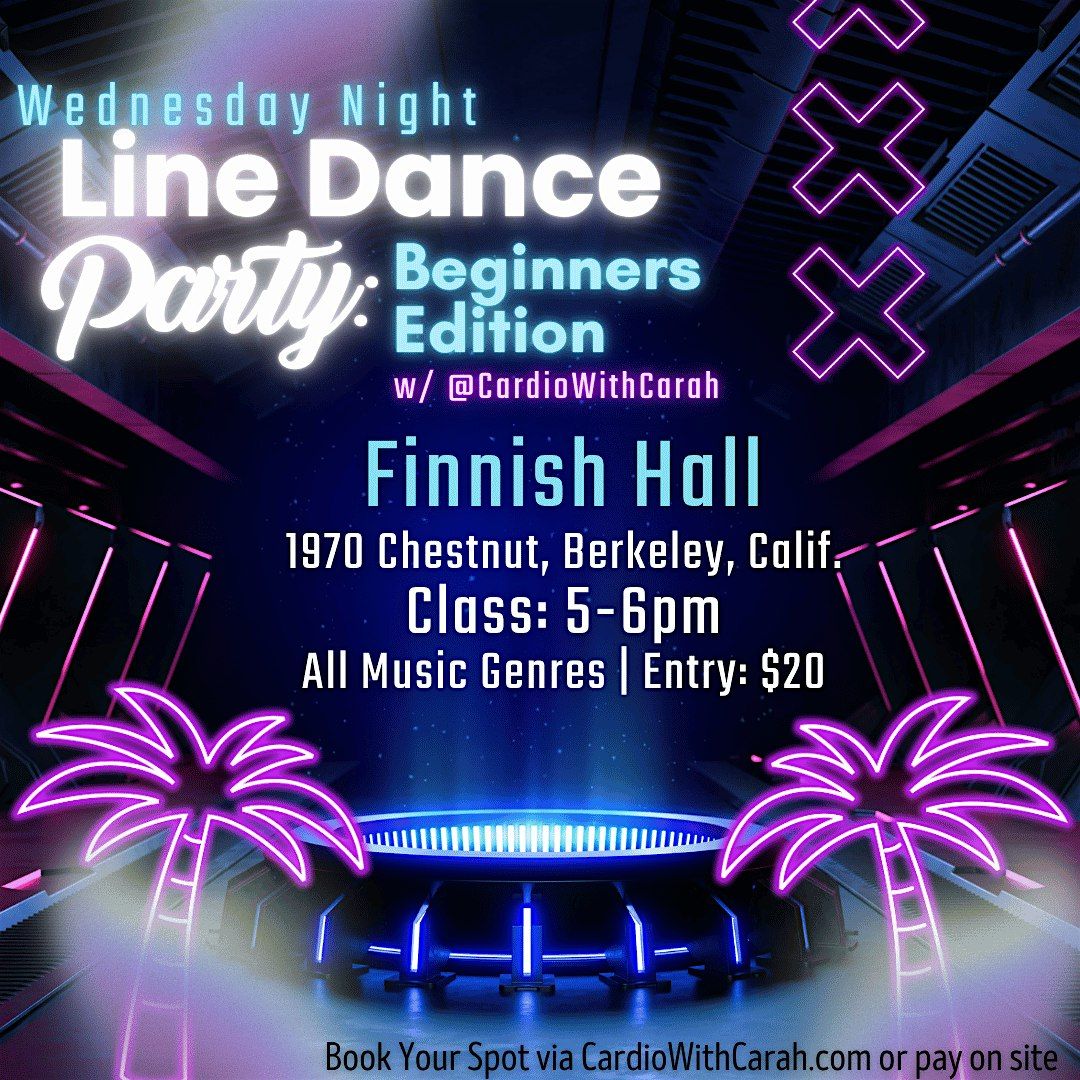 Berkeley Beginners Line Dancing Party (Every Wednesday), The Finnish ...