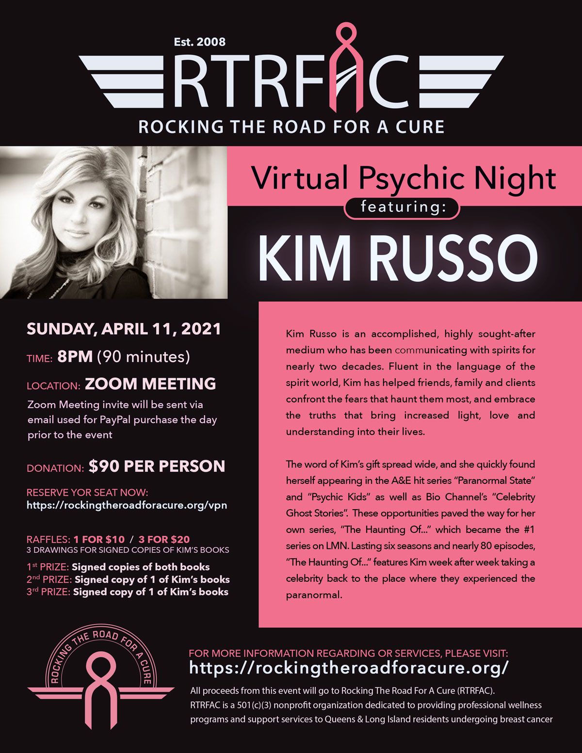 Kim Russo - The Medium at Mount Airy Casino Resort, Mount Airy Casino ...