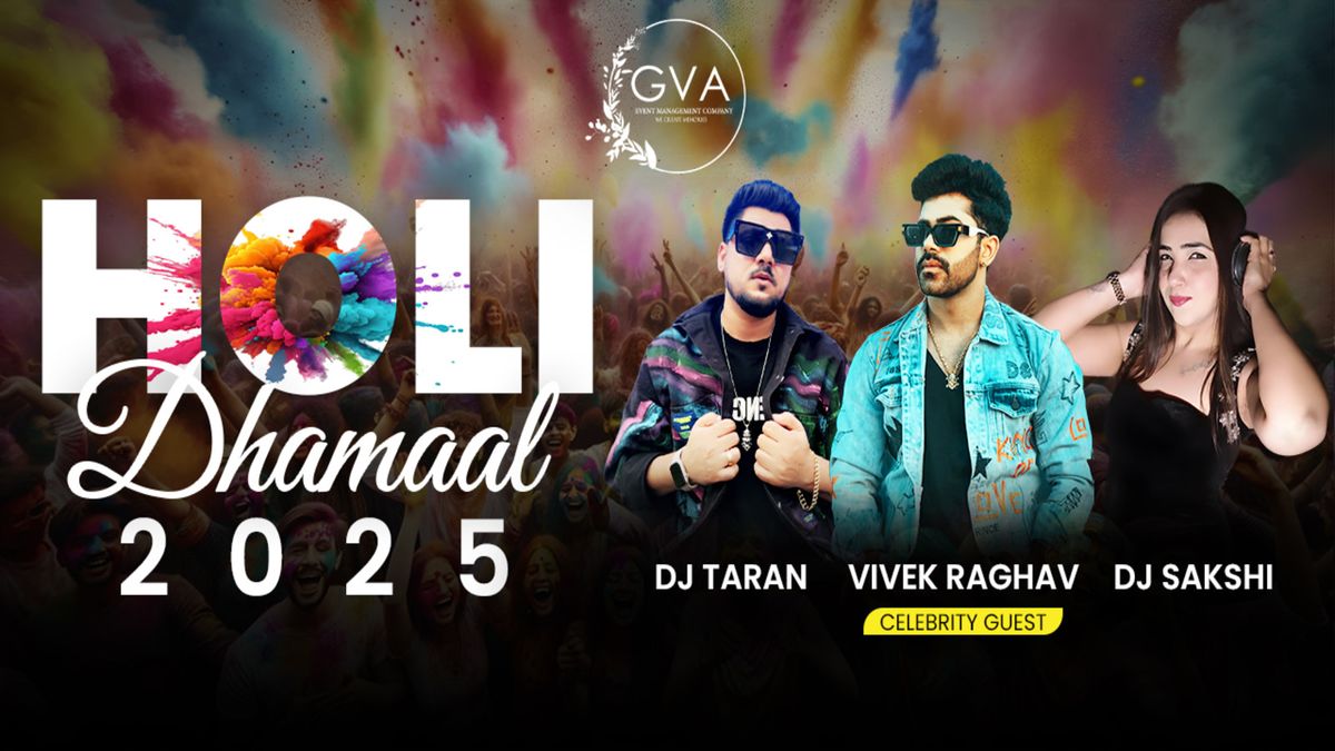 HOLI DHAMAAL 2025, International Trade Expo Centre, Ghaziabad, 14 March ...