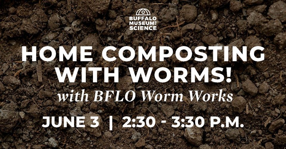 Home Composting with Worms!, Buffalo Museum of Science, 3 June 2023 ...