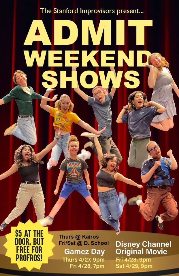 Admit Weekend Shows: "Gamez Day" & "Disney Channel Original Movie", d ...