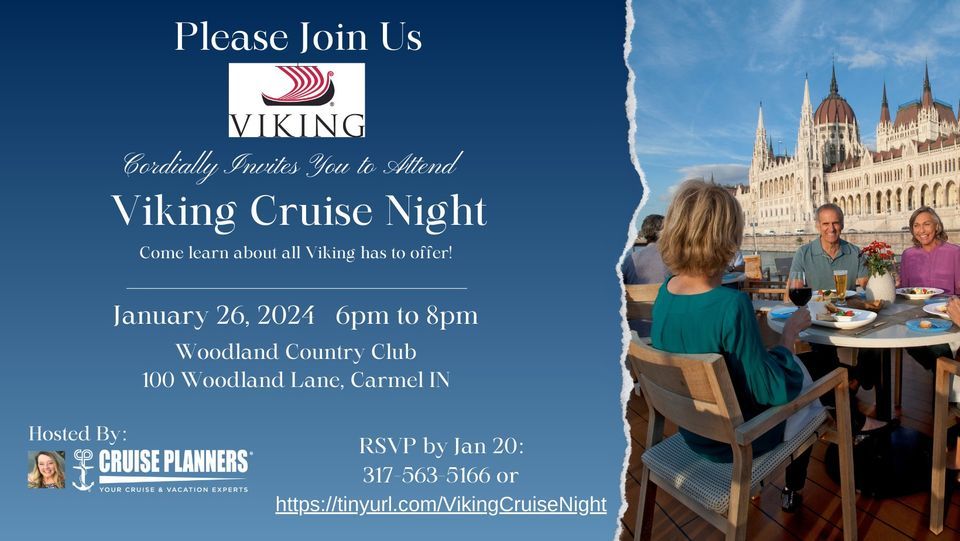 Viking Cruise Night - SOLD OUT, Woodland Country Club, Carmel, 26 ...