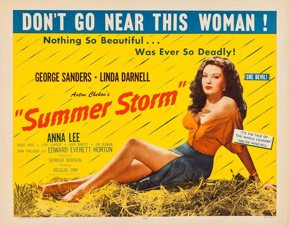 SUMMER STORM (1944) in 35mm, AFI Silver Theatre and Cultural Center ...