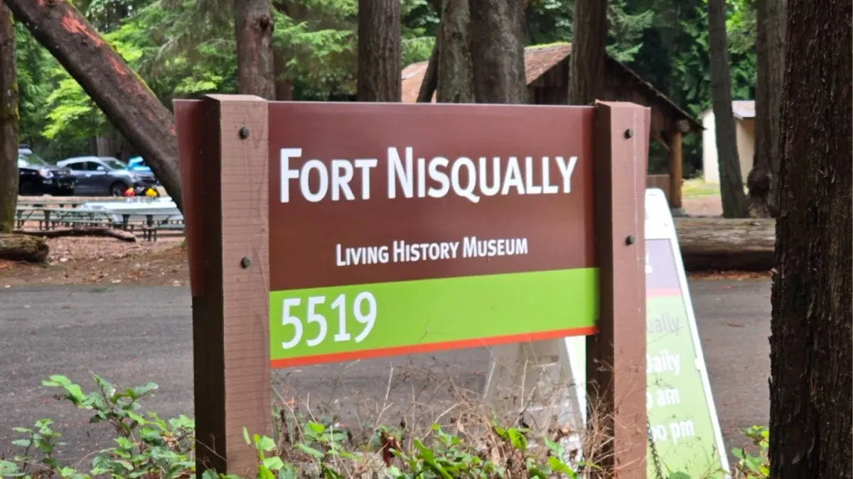 Morning Walk/Hike Point Defiance Outer Loop, Fort Nisqually is located ...