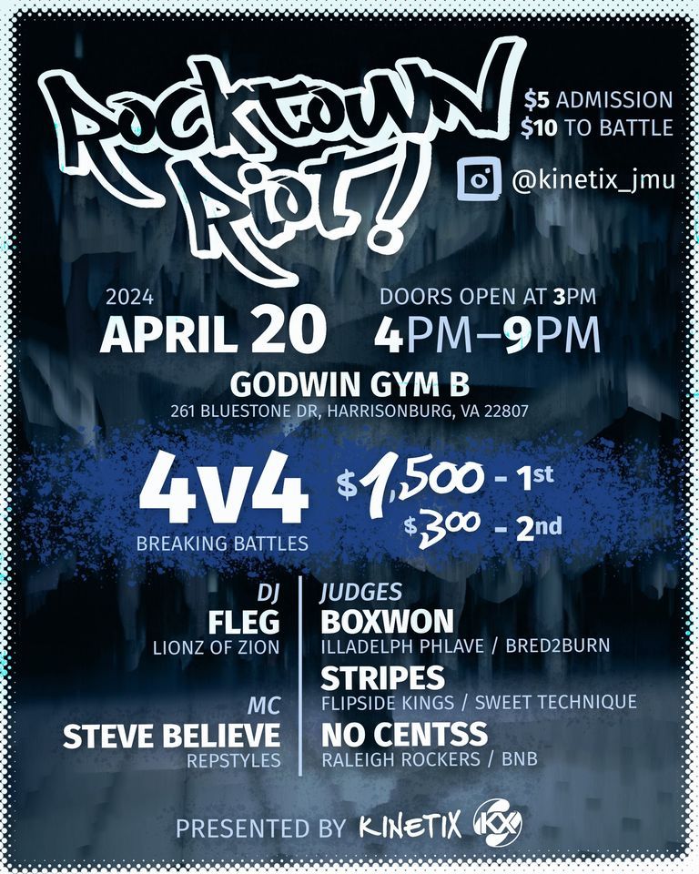 Rocktown Riot!, James Madison Universty, Harrisonburg, April 20 2024 ...