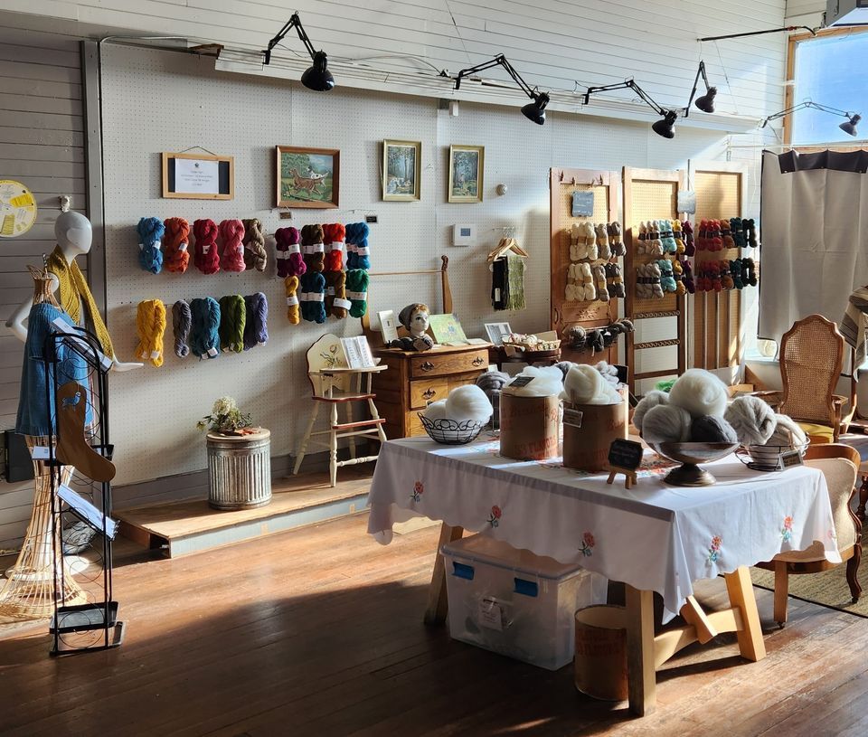 Mill Shop Open Day, Ewethful Fiber Farm & Mill, Halsey, 23 March 2024 ...