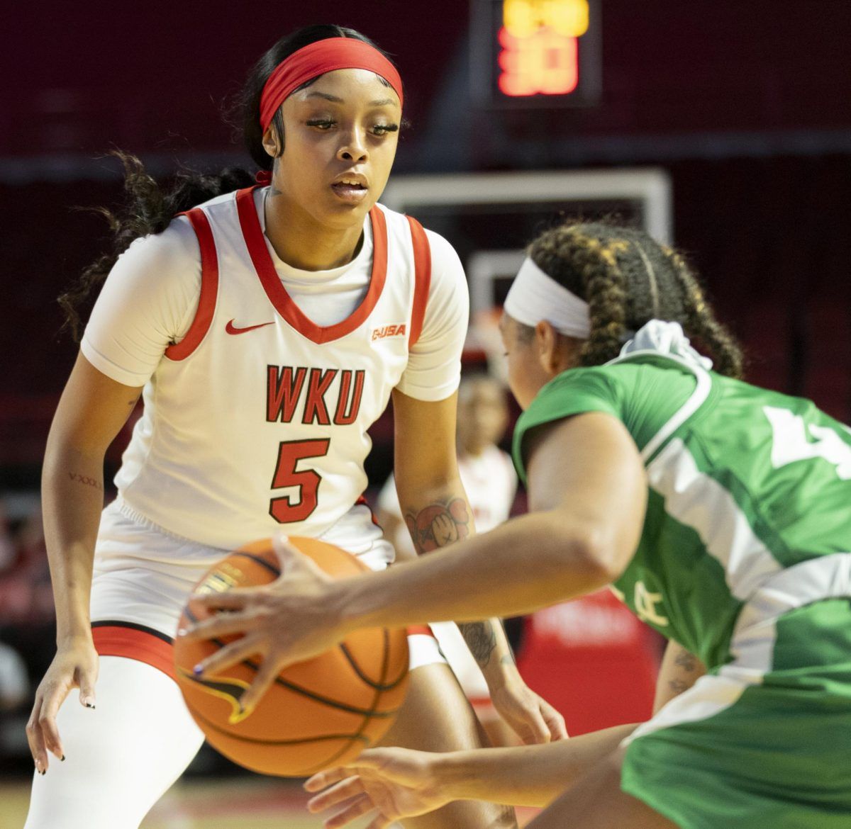 Western Kentucky Lady Toppers at North Dakota Fighting Hawks Womens ...
