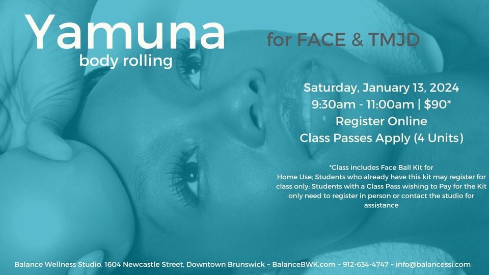 Yamuna Body Rolling for Face (TMJD, Sinuses, Headaches, etc), Balance ...