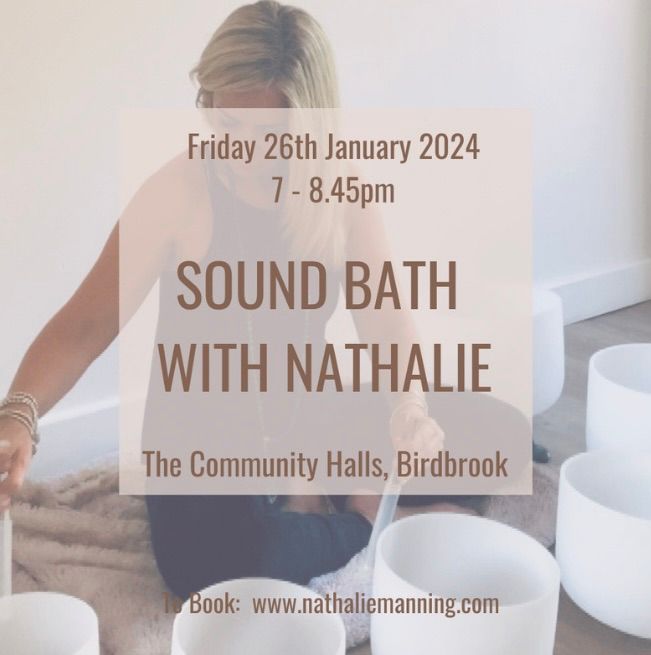 Sound Bath, Birdbrook Community House, The Street, Birdbrook, Halstead ...