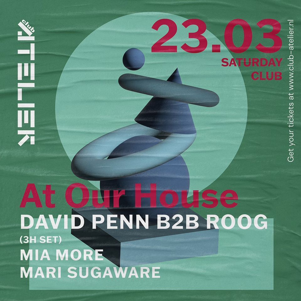 David Penn @ Atelier, Amsterdam, The Netherlands , Club Atelier ...
