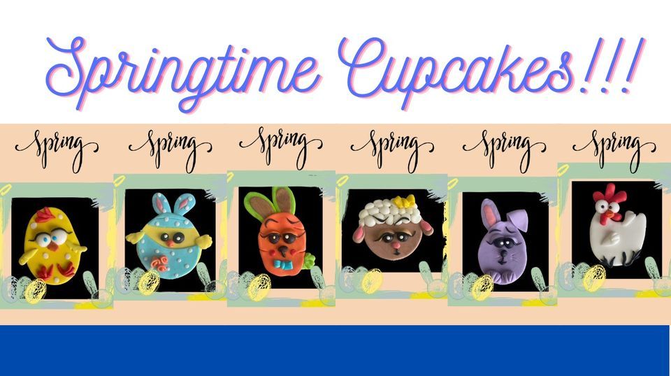 Spring Cupcake Decorating! 6 individual fondant creations!, Third Space ...