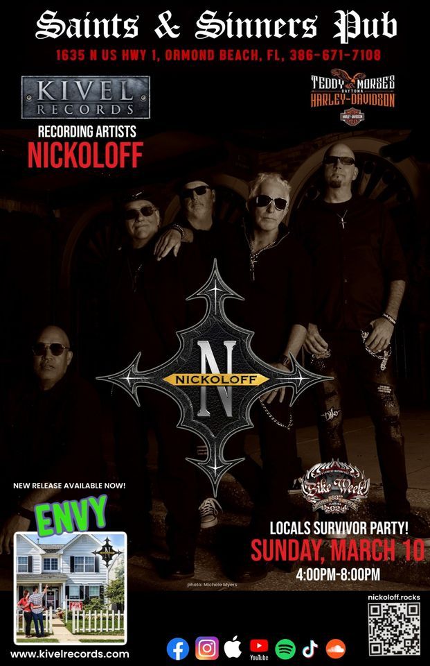 Kivel Records Recording Artist NICKOLOFF Brings ENVY to Saints ...
