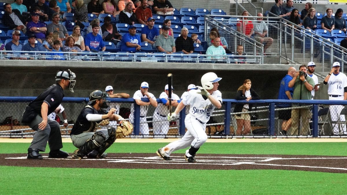 Wilmington Sharks at Holly Springs Salamanders, Ting Park, Holly ...