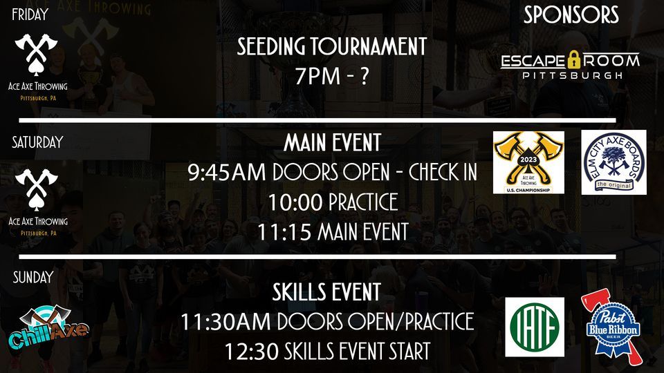 2023 Ace Axe U.S Championship , Ace Axe Throwing, Homestead, 21 April ...